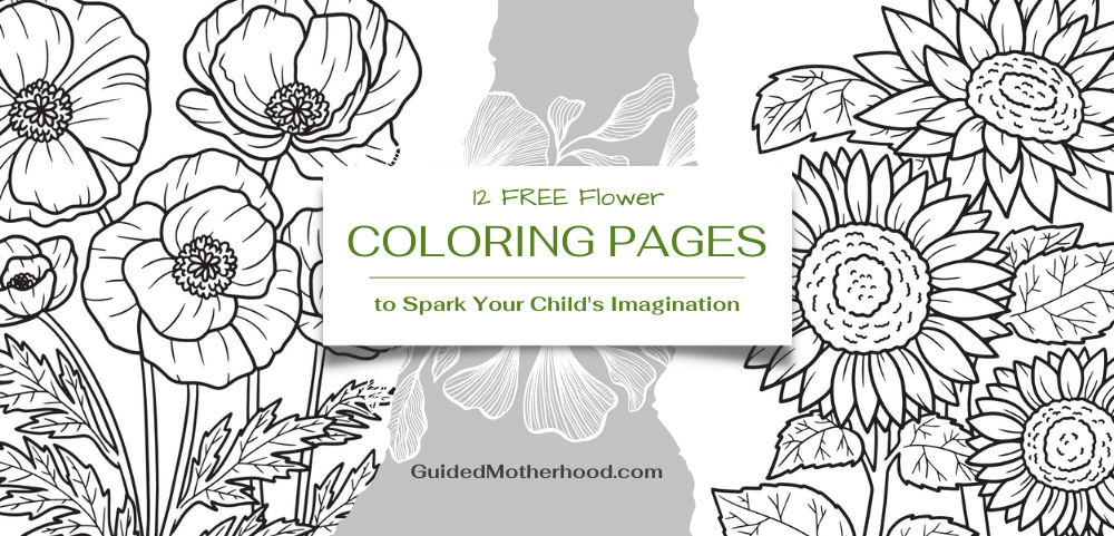 Free Flower Coloring Pages to Spark Your Child’s Imagination